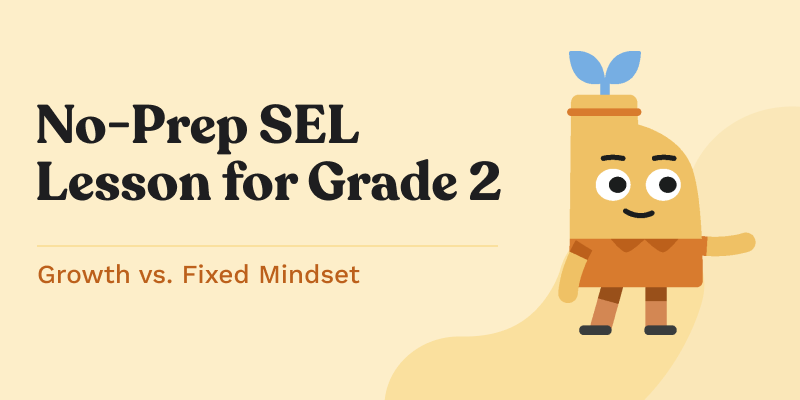 No Prep SEL Lesson For Grade 2