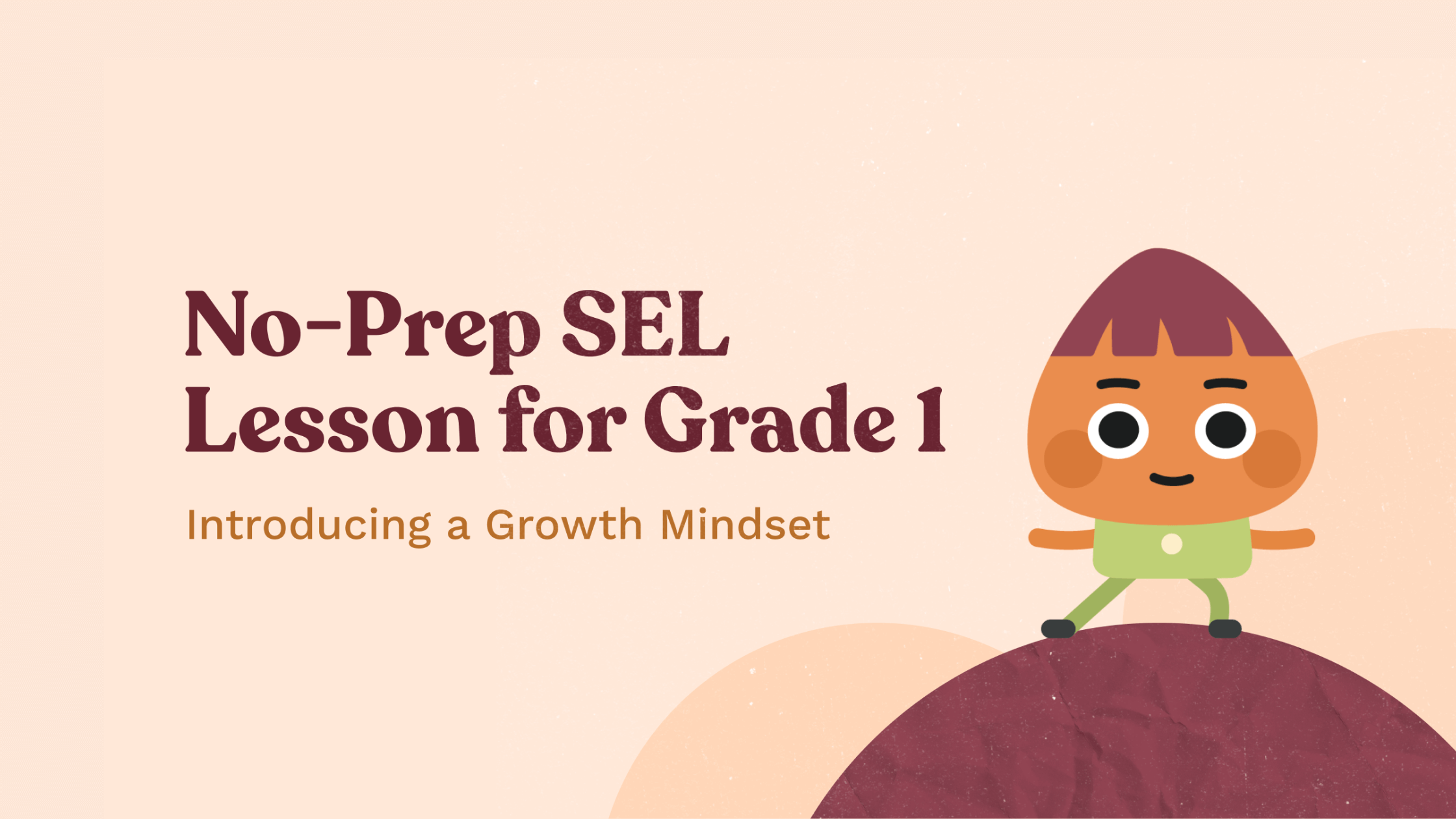 No Prep SEL Lesson For Grade 1